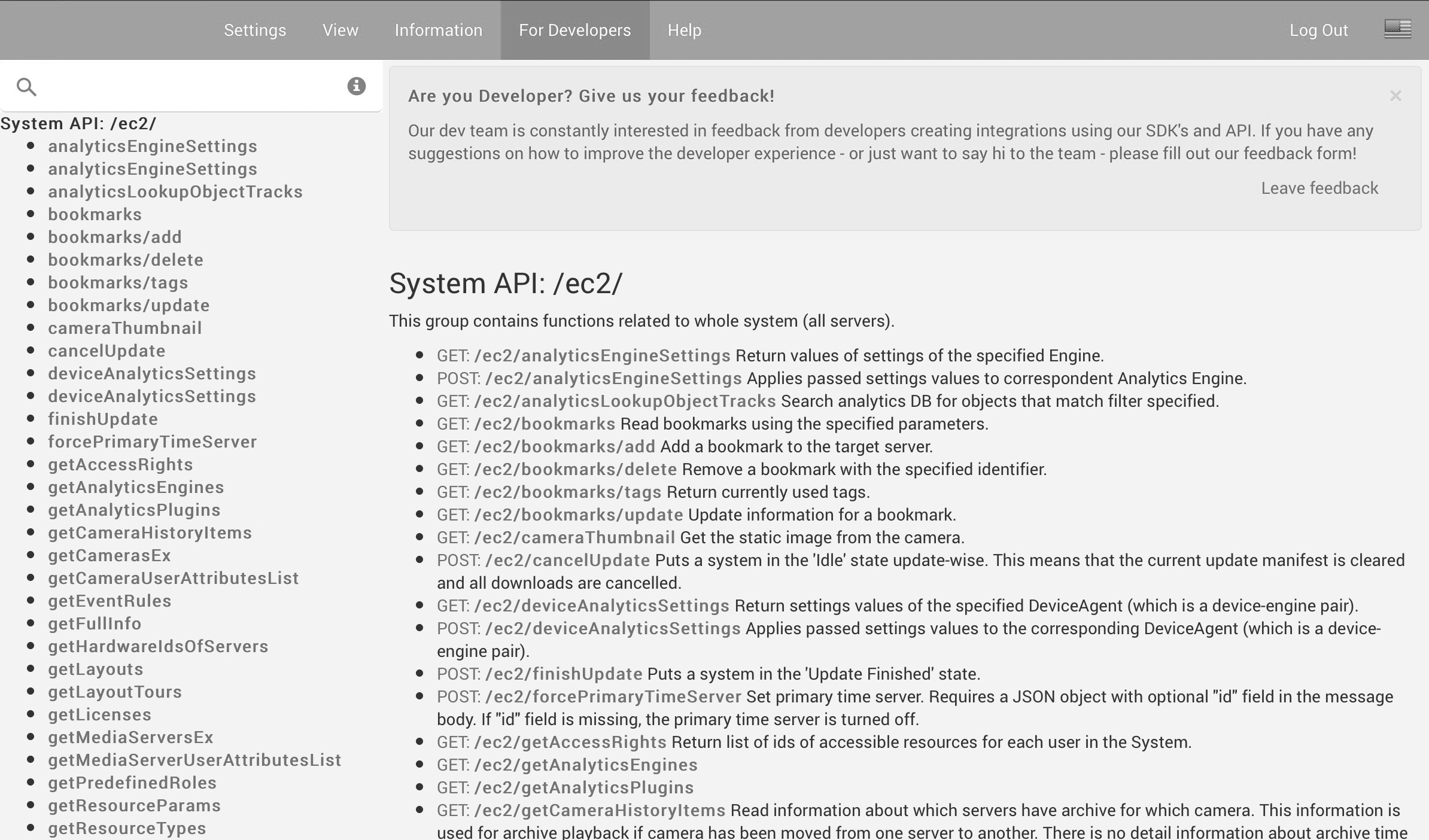 HTTP REST API